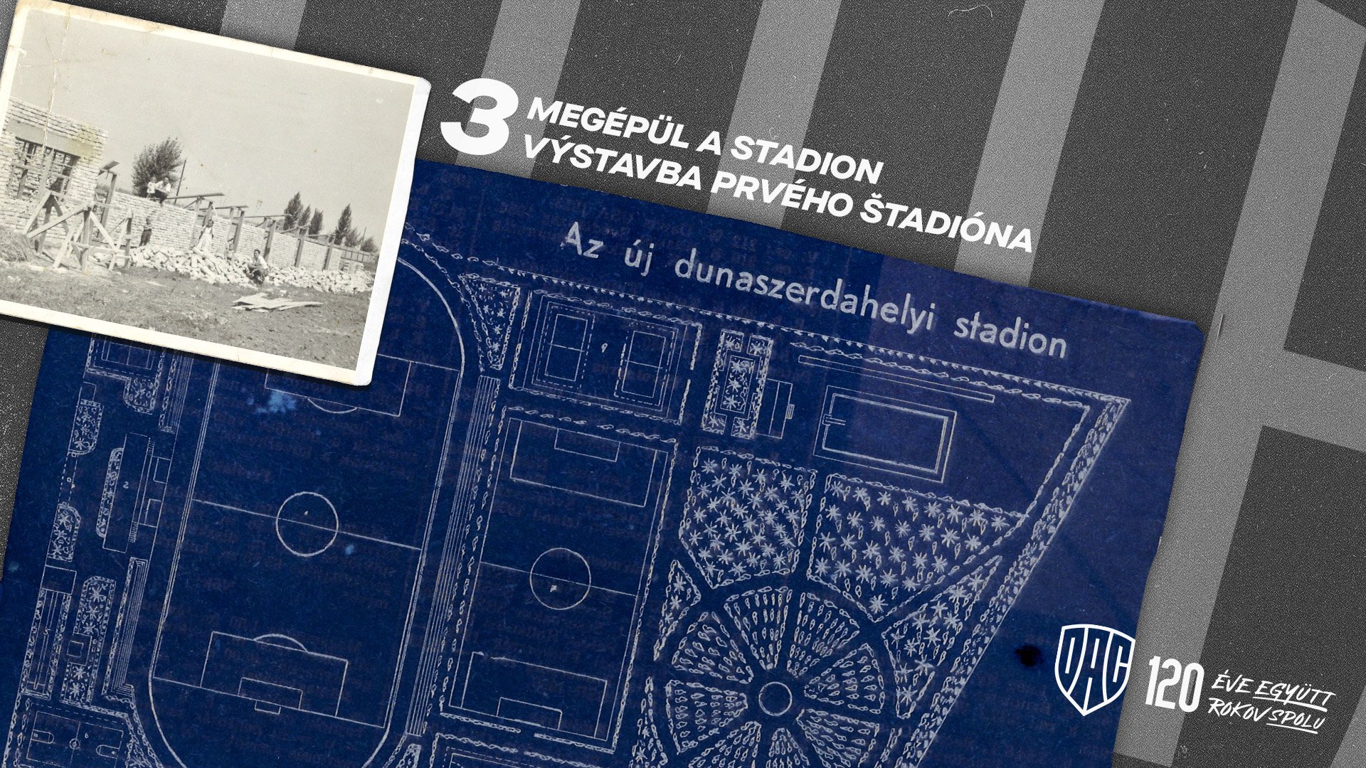 DAC 120: Výstavba prvého štadióna » DAC 1904